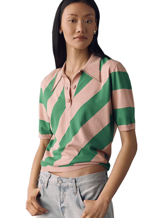 ESSENTIEL ANTWERP Essentiel Antwerp Joram Collared Sweater Tee